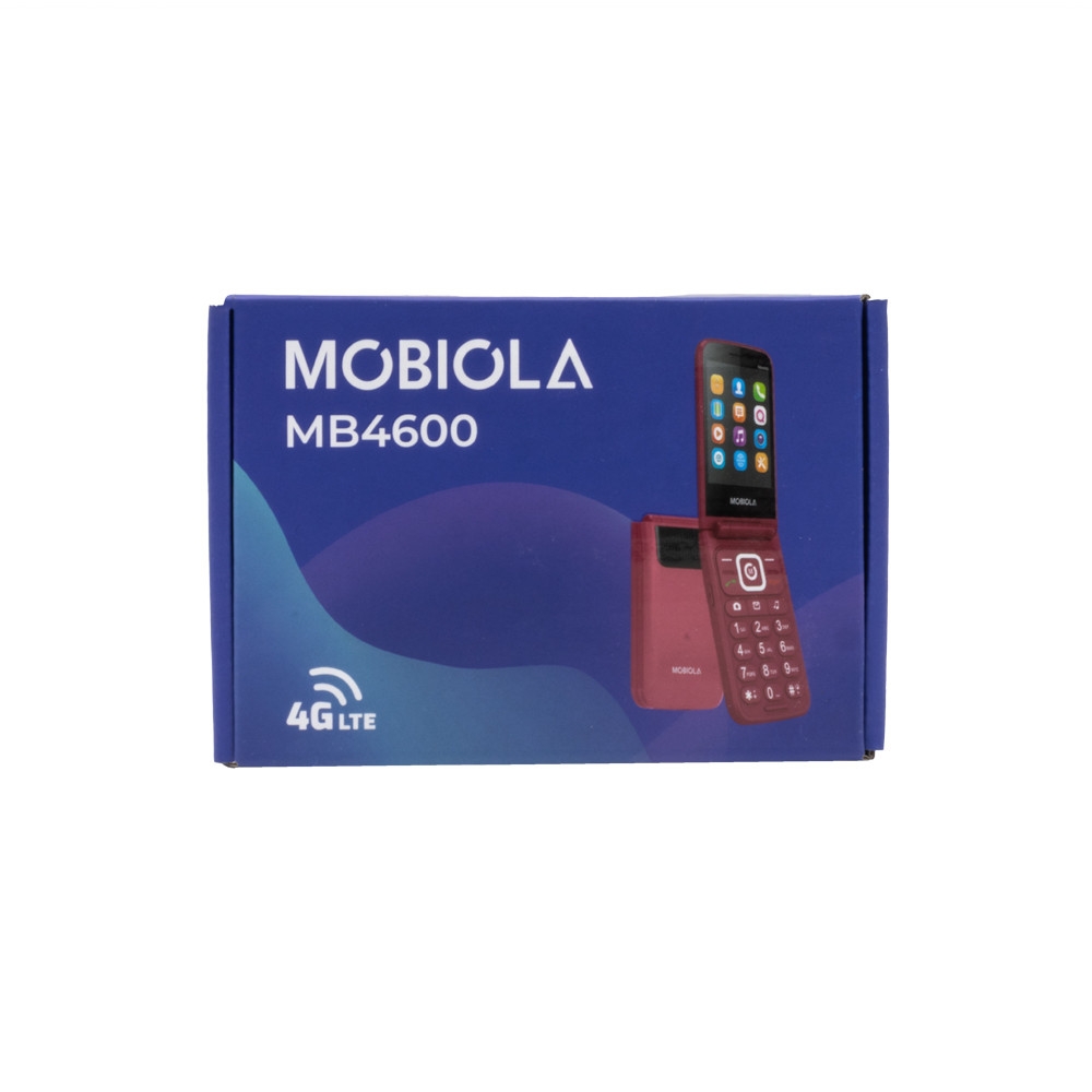Telefon Mobiola MB4600 4G z klapka czerwony | T205-001-0181070