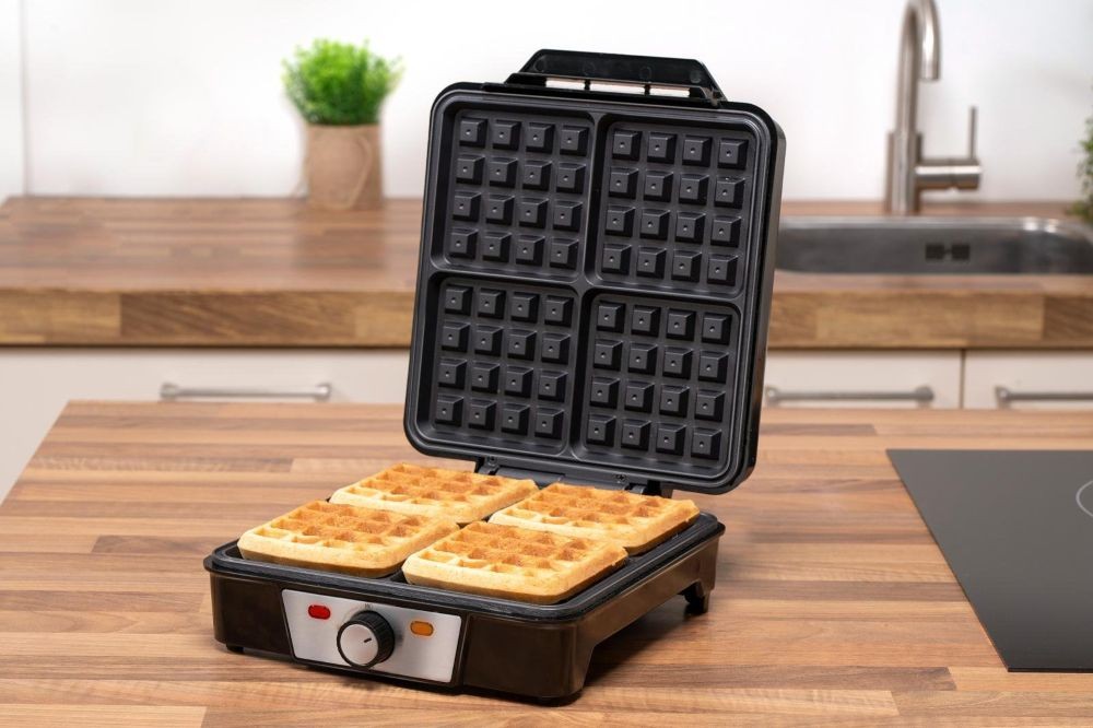 GOFROWNICA ELEKTRYCZNA ALPINA 1200W CZARNA | T205-001-0182798