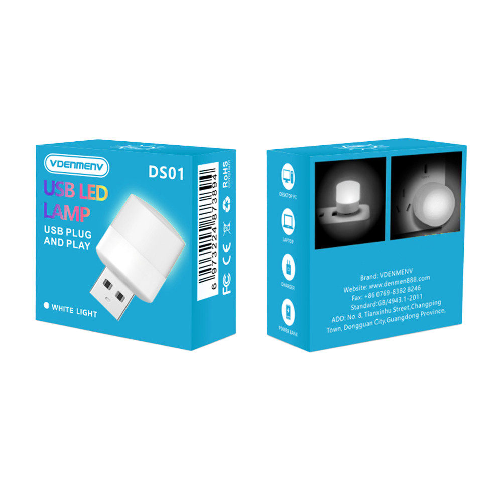 Lampka usb Denmen diodowa led zimna DS01 | T205-001-0180753