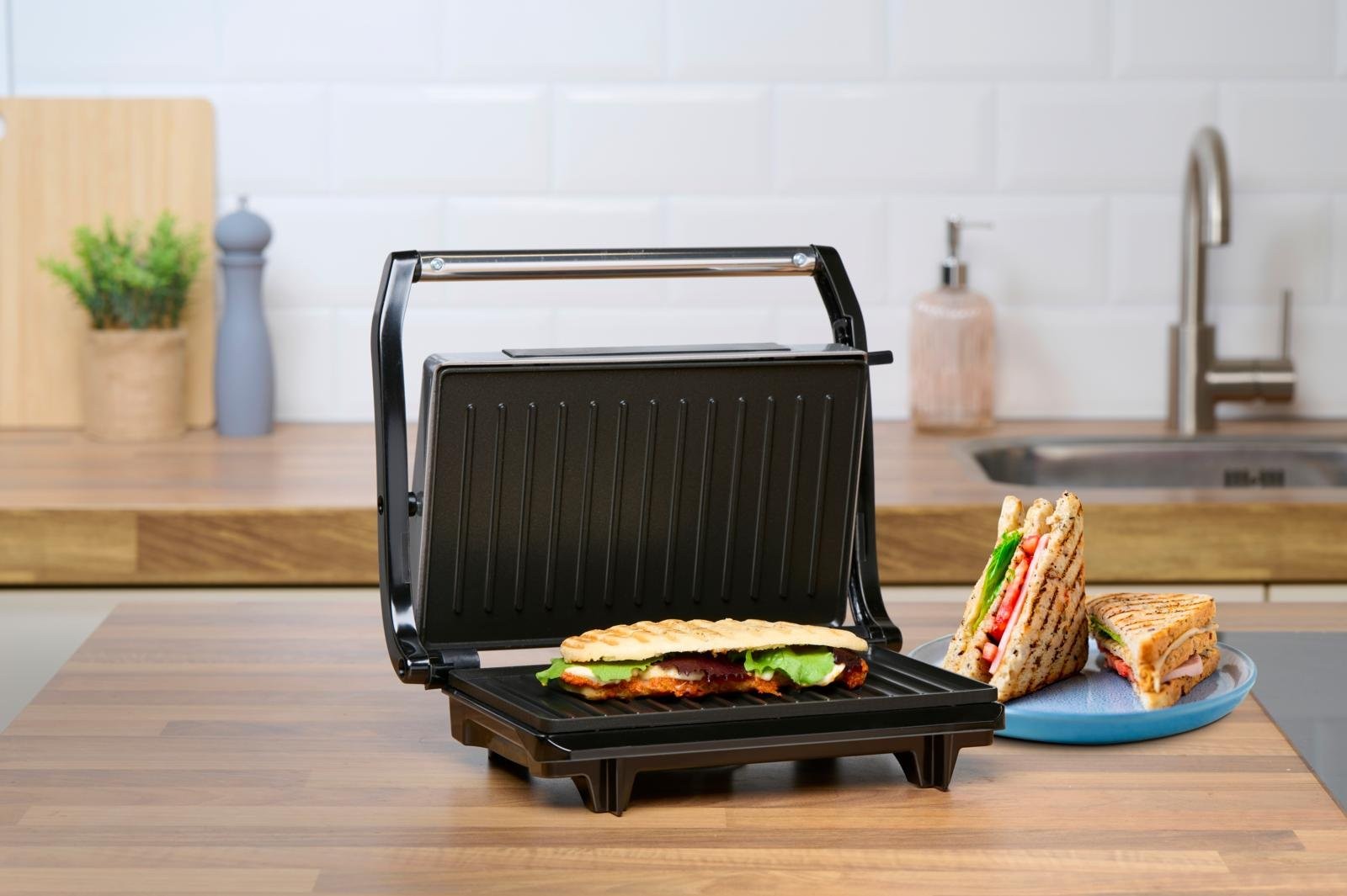 GRILL ELEKTRYCZNY ALPINA SREBRNY | T205-001-0182800