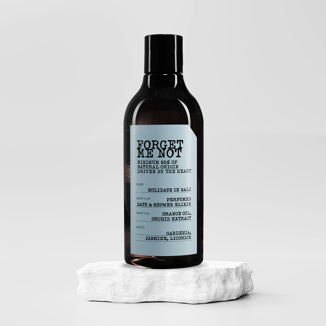 Forget me not HOLIDAYS IN BALI perfumed bath & shower elixir, 400 ml ...