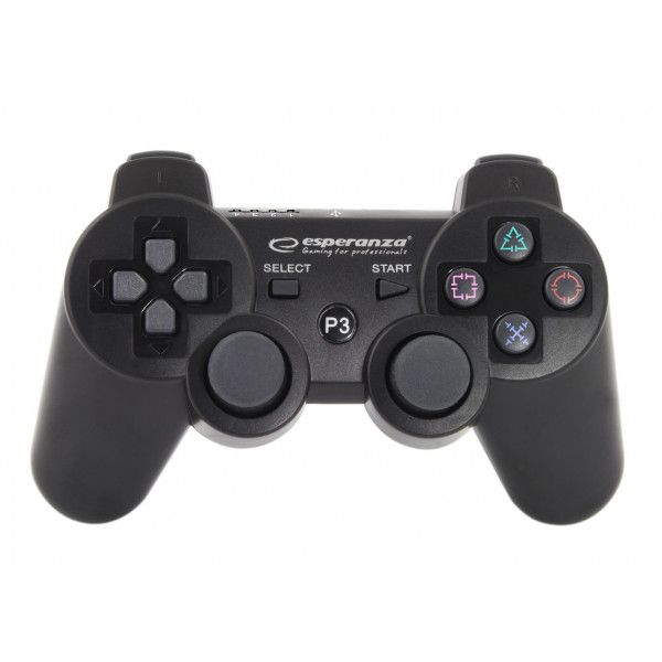 Pad Bezprzewodowy PS3 Gamepad Marine Esperanza Czarny Bluetooth ESPE ...