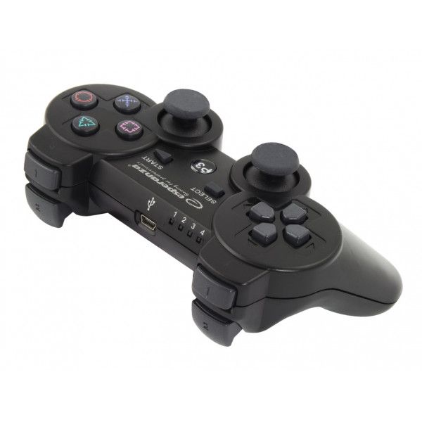 Pad Bezprzewodowy PS3 Gamepad Marine Esperanza Czarny Bluetooth ESPE ...